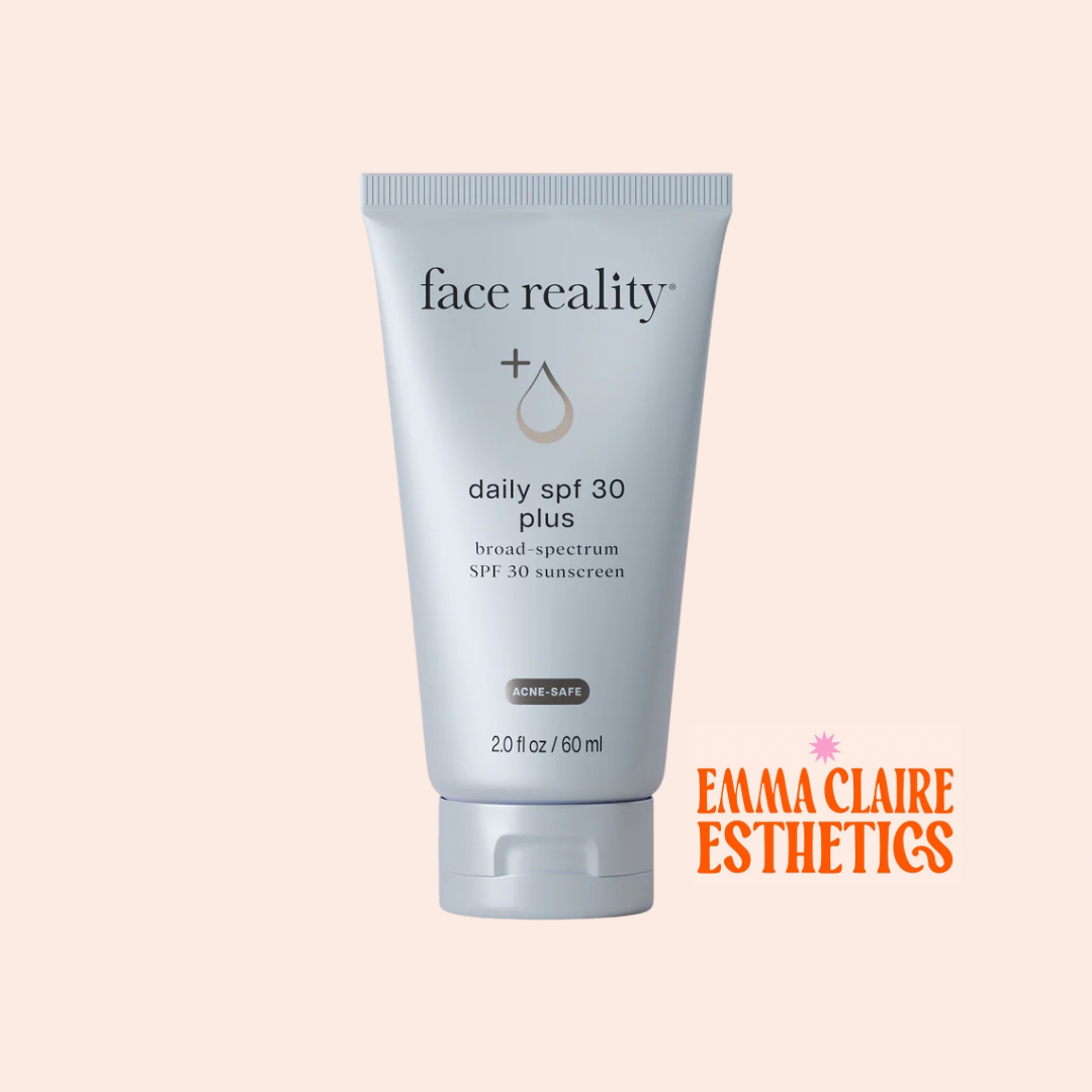 Face Reality Daily SPF 30 Plus | Acne Safe Sunscreen | EmmaClaire Esthetics